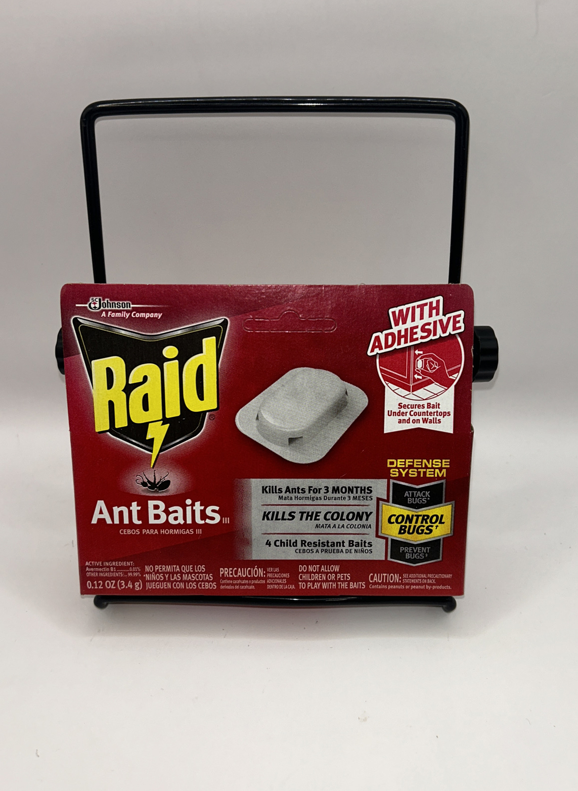 Raid Ant Killer Baits Kitchen Defense, Kills The Colony 2-Pack, 4 Count ...