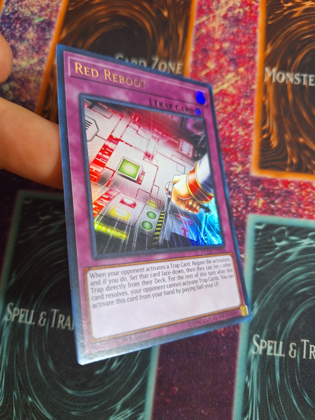 Yu-Gi-Oh! TCG Red Reboot DUDE-EN056 Ultra Rare 1st Edition NM/LP | eBay