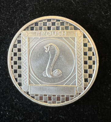 Roush 1991 Silver Racing Art Coin Cobra Rare | eBay