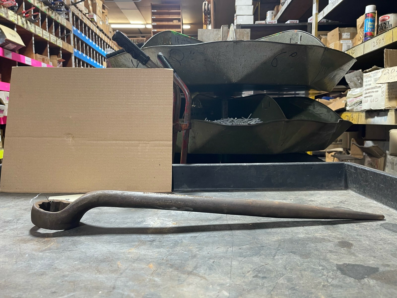 Vintage Offset Box End Spud Wrench 2-3/16" New Old Stock - Plumb Made ...