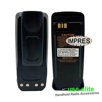 IMPRES LI-ION BATTERY 3000mAh For XPR6350 XPR6500 XPR6550 PMNN4077 ...