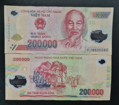 Vietnam 200000 DOLLARS BANKNOTE CURRENCY VND 200k Dong Circulation | eBay