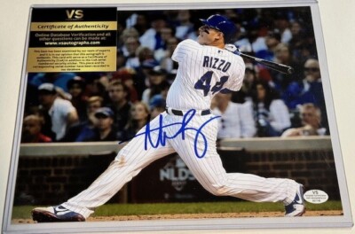 Anthony Rizzo Chicago Cubs Autographed 8x10 Photograph | eBay
