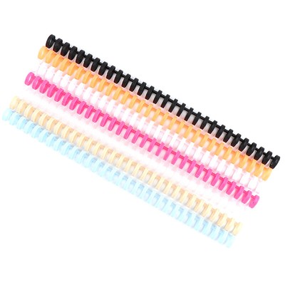 30 Hole Loose-leaf Plastic Binding Ring Spring Spiral Rings for A4 A5 ...