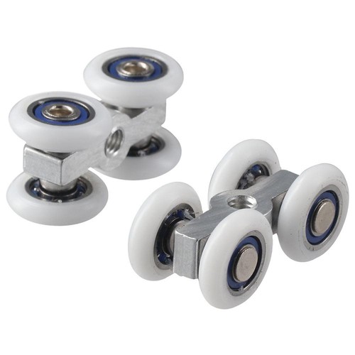 2Pcs Metal Hanging Sliding Roller Zinc Alloy Door Roller Set Closet | eBay