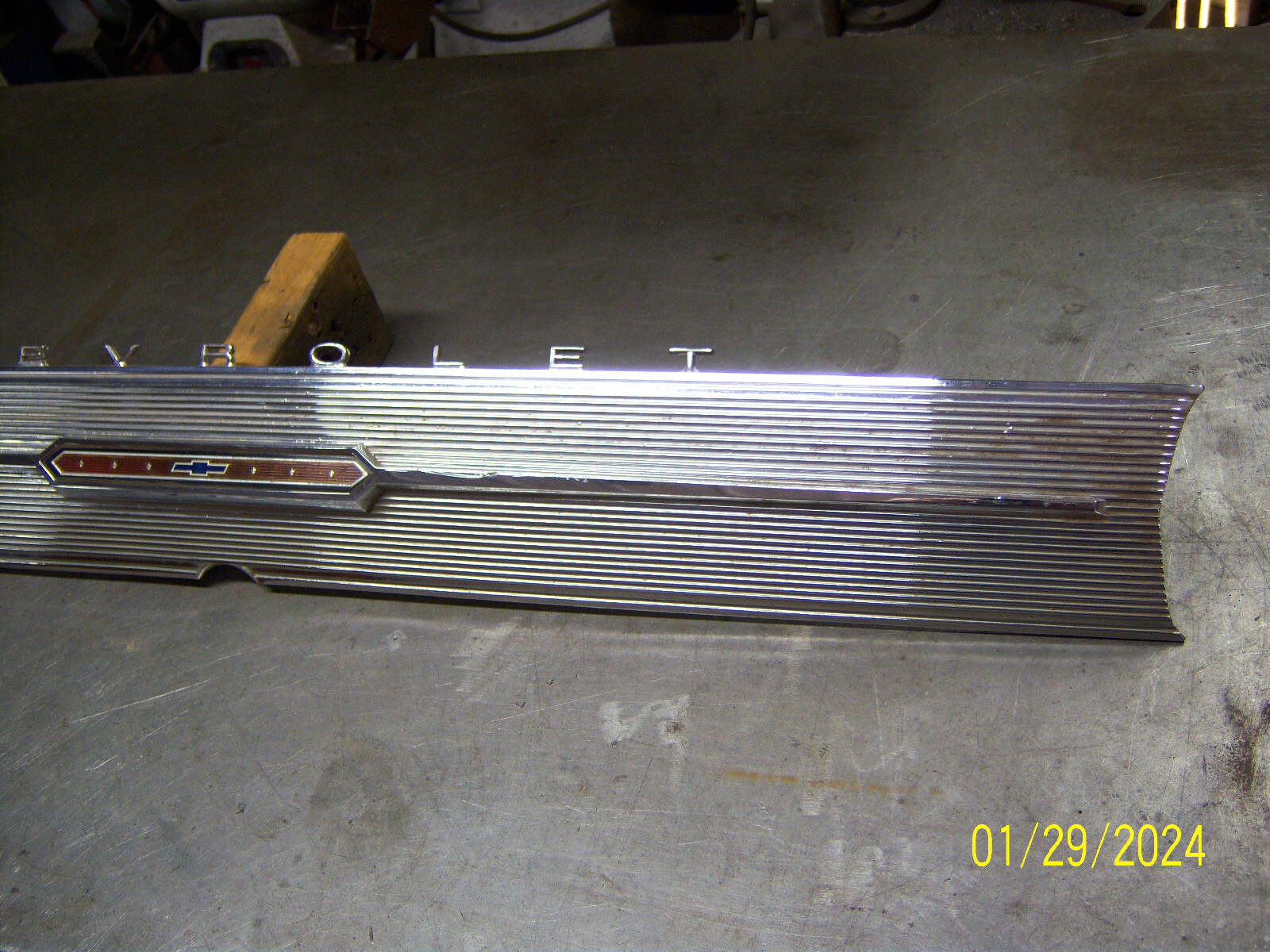 1965 Chevy II Nova SS Trunk Emblem 4474870 65 Chevrolet 64 63 62 283 ...