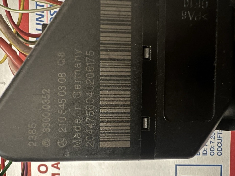 98-03 Mercedes-Benz E320 W202 C230 CLK320 Ignition Switch Module ...
