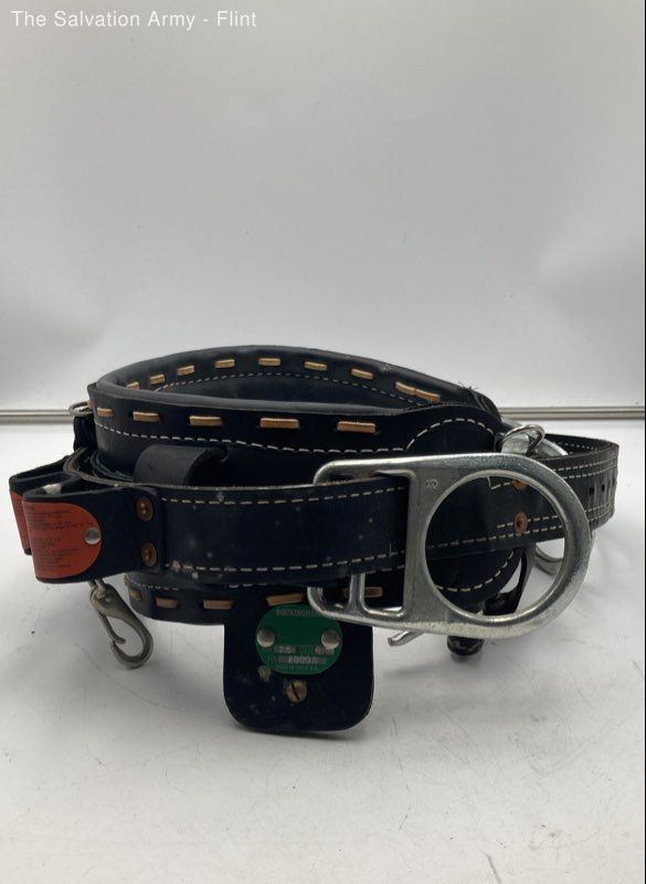 Buckingham Mens Black Leather Body No.2000 Climber's Choice Belt Size ...