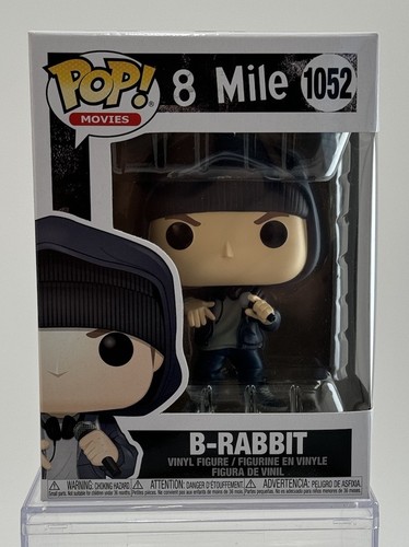 Funko Pop! B-Rabbit (8 Mile) #1052 Eminem Vaulted Vinyl Figure w/ Hard ...