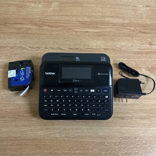 BROTHER P-TOUCH MODEL PT-D600 LABELER w/ Labels - Tested - Ships Free ...