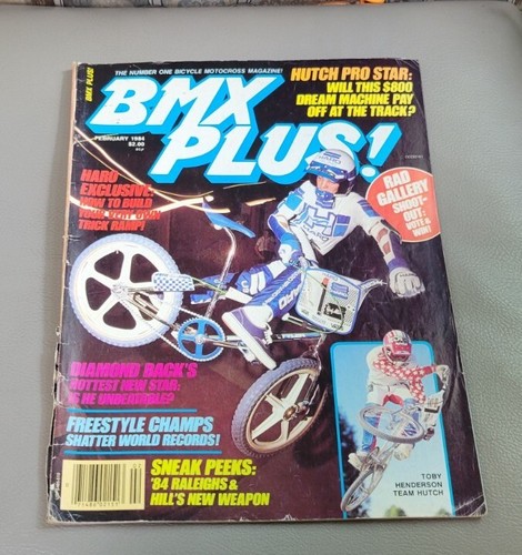BMX Plus! Bicycle Motorcross Magazine February 1984 | eBay