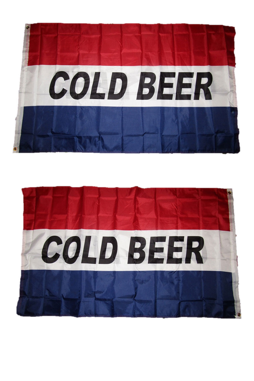 3x5 Advertising Cold Beer 2ply Double Sided Polyester Flag 3'x5' | eBay