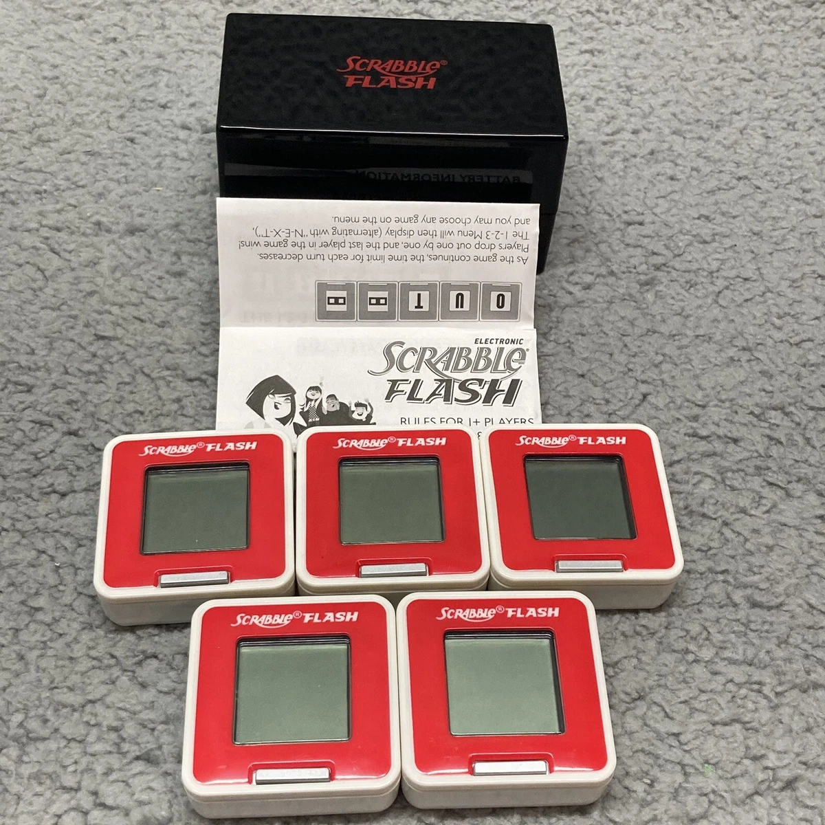 Electronic Scrabble Cubes