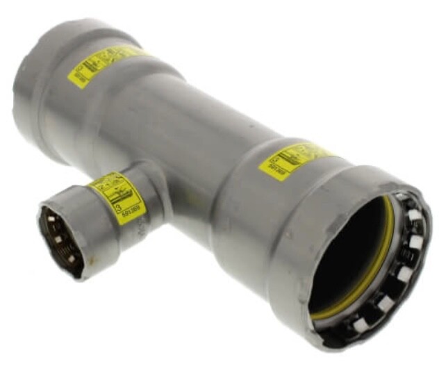 Viega 1-1/2" x 1-1/2" x 1/2" MegaPressG Tee #25361 New | eBay