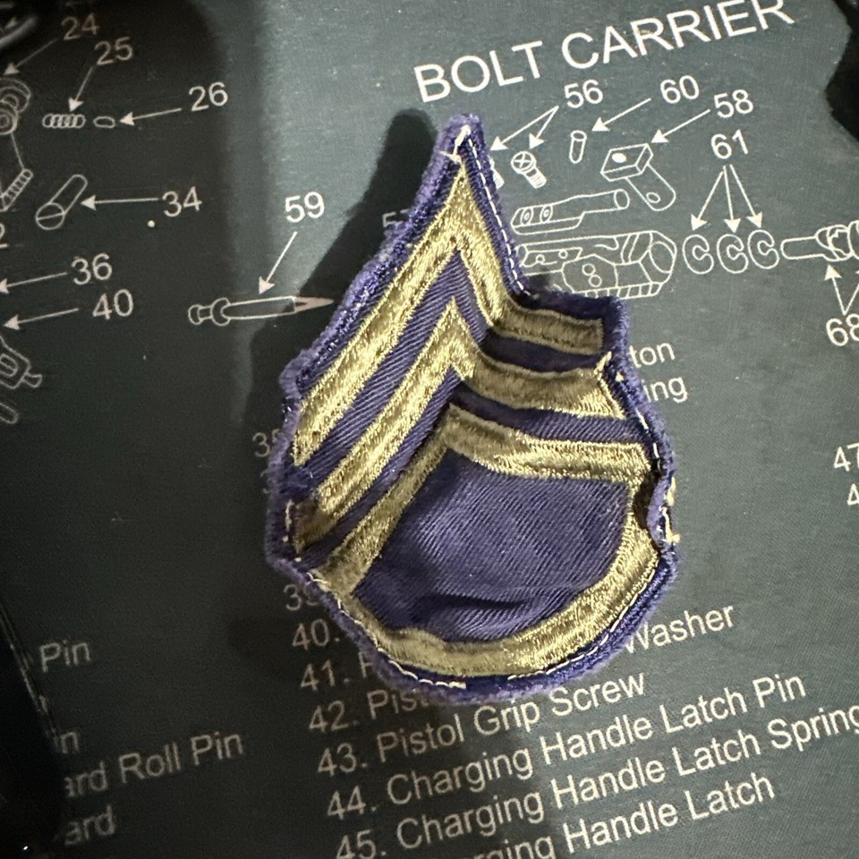 VTG US Army Tan Uniform Shirt Khaki Cotton Long Sleeve Small SIZE Staff ...