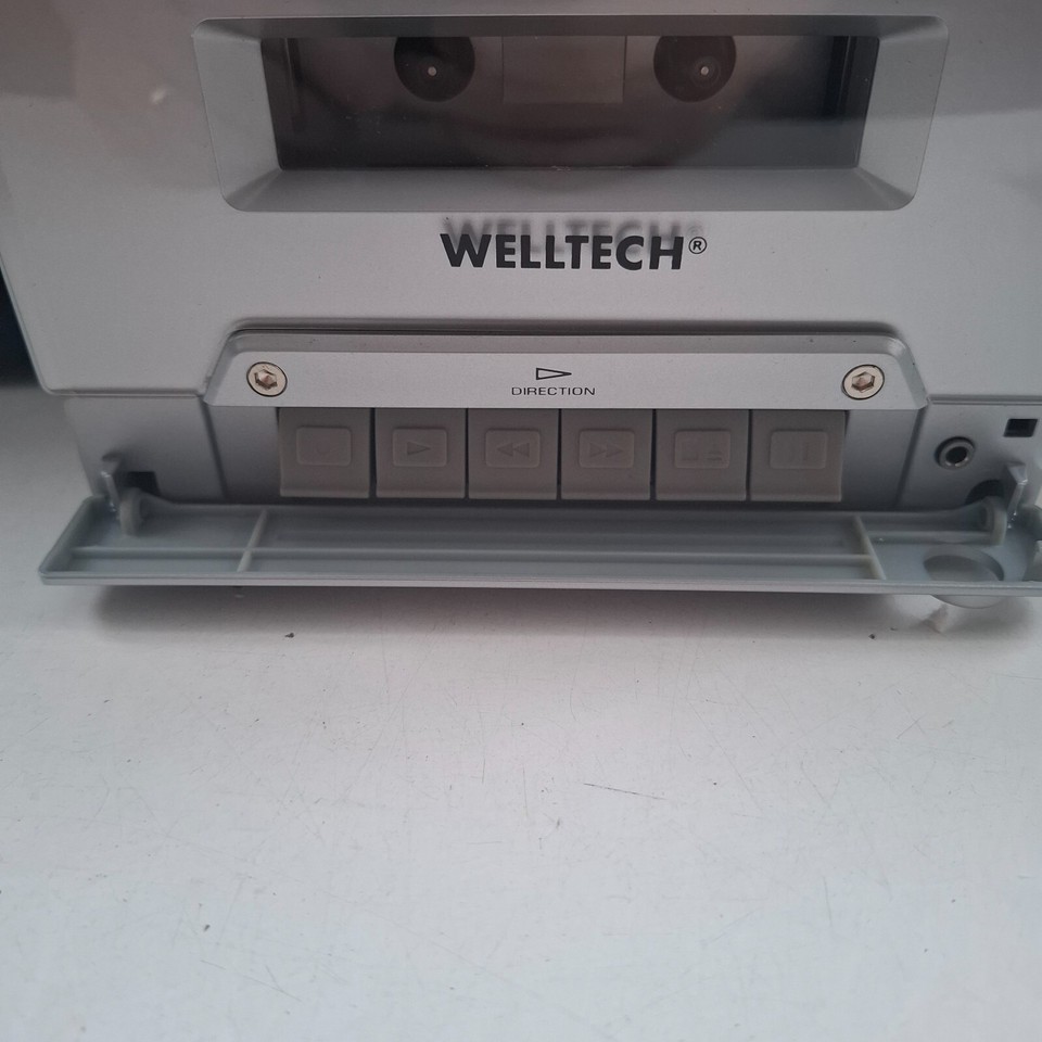 Welltech 20355 Micro CD Audio system, Cassette, Radio, Remote, Box ...