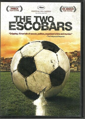 The Two Escobars DVD 2010 ESPN 30 For 30 Documentary Organized Crime ...