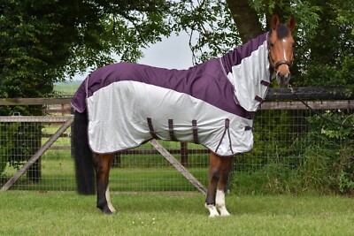 Horse Fly Rug Waterproof Fly Rug With Turnout Top Hybrid Fly Rug Free ...