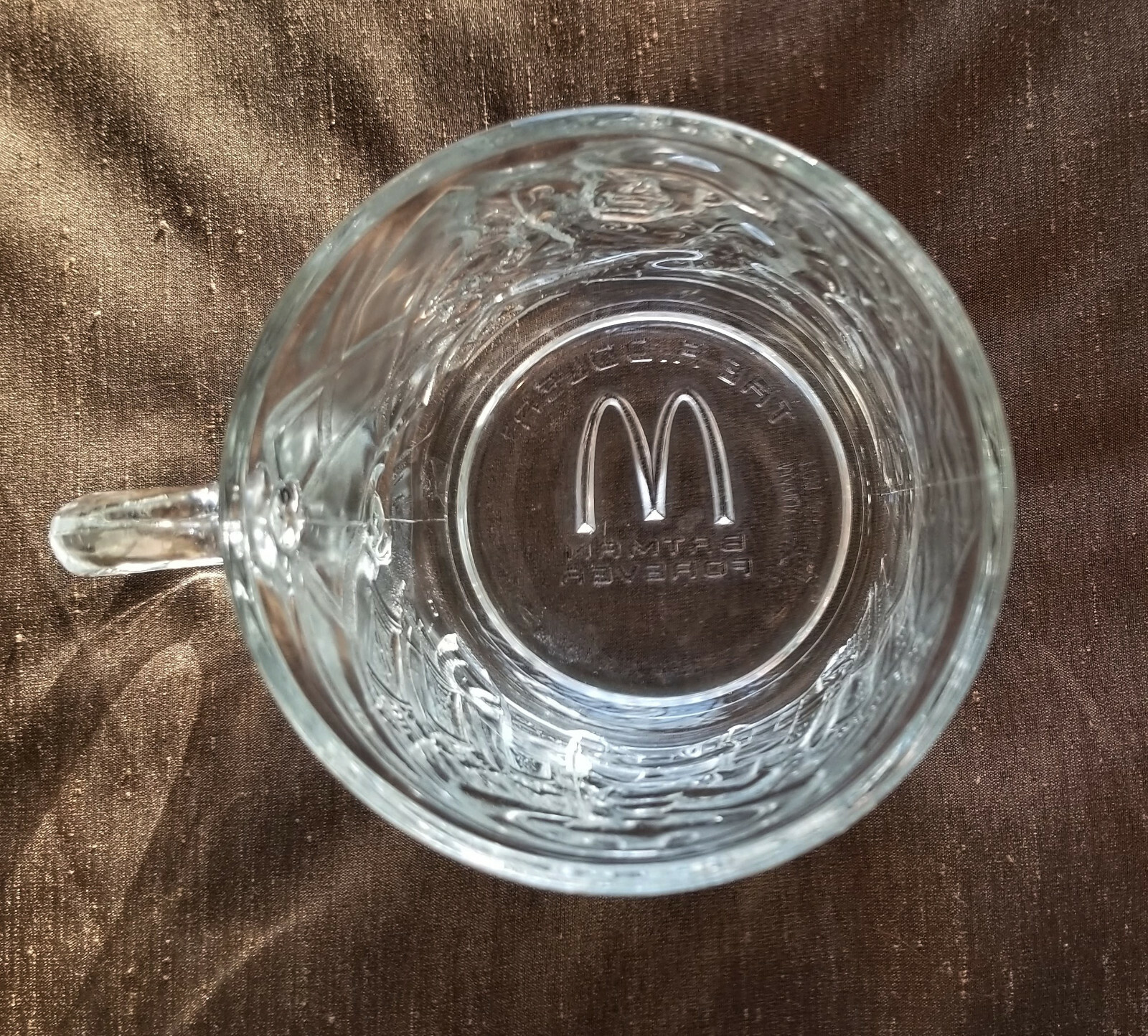 The Riddler Batman Forever McDonald's Clear Glass Mug Cup 1995 DC ...