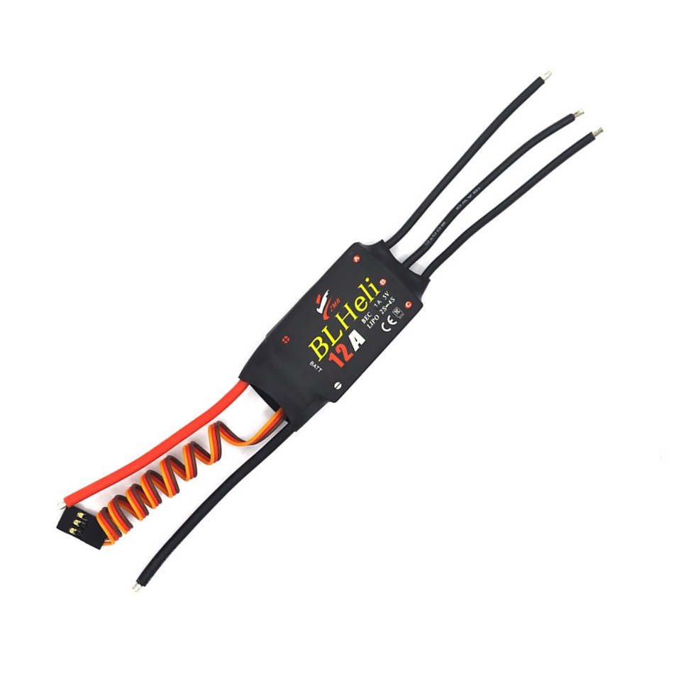 1Pc Brushless ESC 12A BLHeli Motor Speed Controller for Fixed-wing ...
