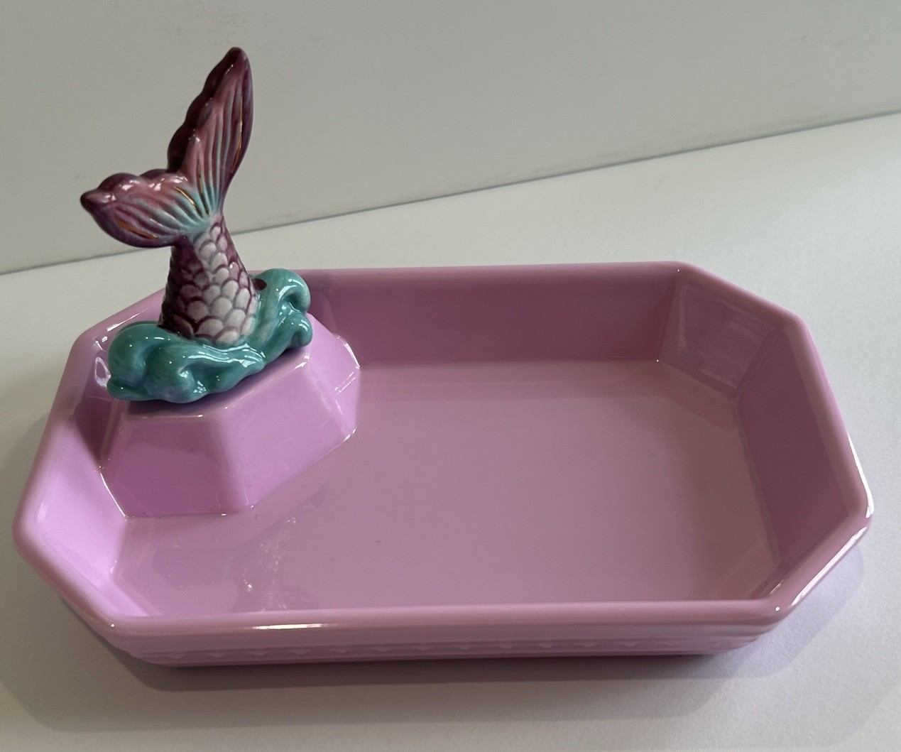 Nora Fleming MERMAID MOMENTS Mini A224 NEW tag platter charm tail pool ...