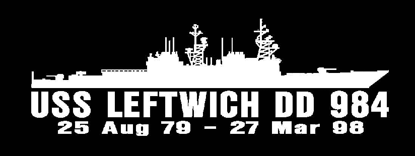 USS LEFTWICH DD 984 Silhouette Decal U S Navy USN Military | eBay