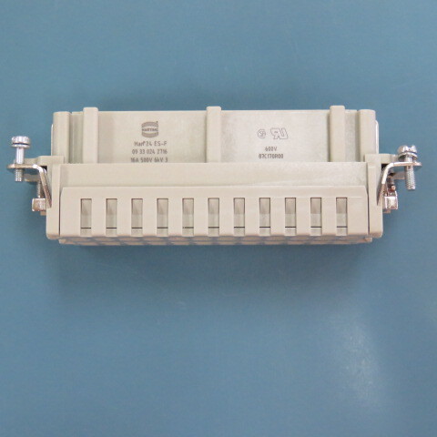 HARTING 09330242716 Qty of 1 per Lot Rectangular Socket Insert 24+PE ...