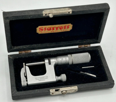 Micrometers - Starrett Anvil Micrometer