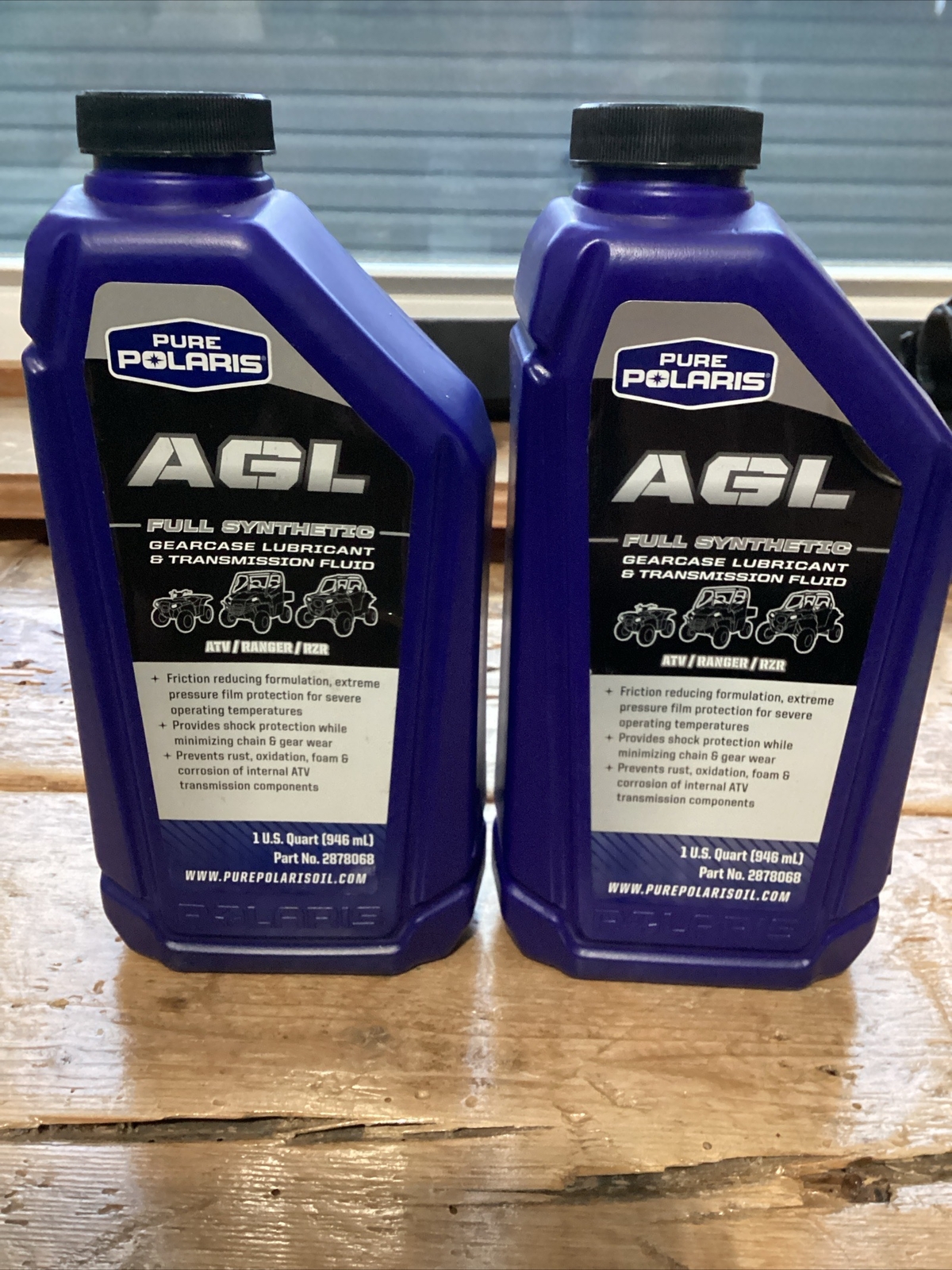 2878068 2 QTS POLARIS AGL FULL SYNTHETIC GEARCASE LUBRICANT ...
