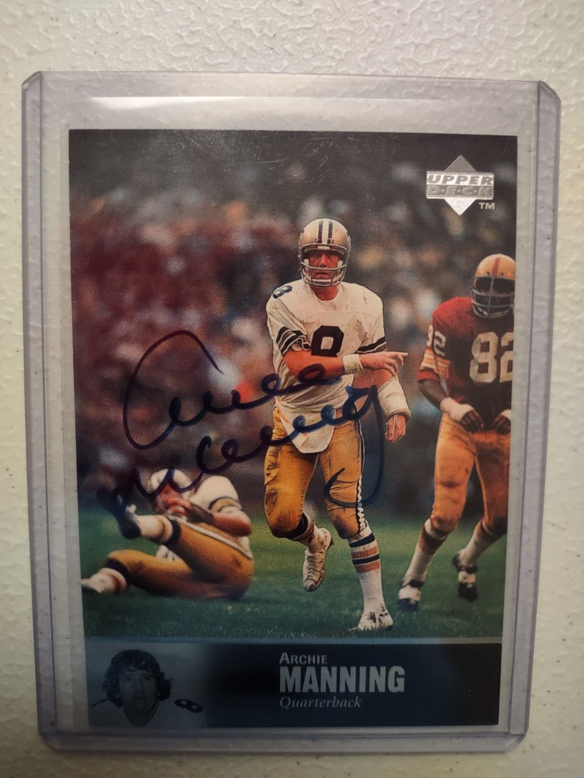 Archie Manning Autographed Memorabilia | Signed Photo, Jersey ...