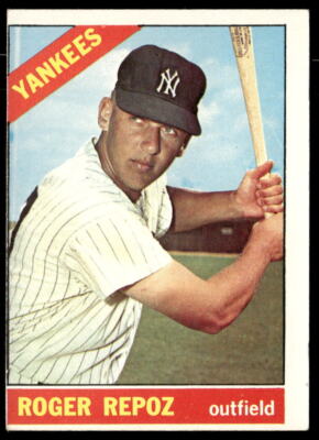 1966 Topps #138 Roger Repoz | eBay