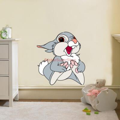 THUMPER RABBIT Bambi Disney Decal Removable WALL STICKER Home Decor Art ...