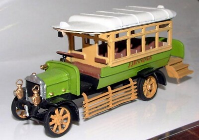AEC B type Single Deck Bus S5 UNPAINTED OO Scale Langley Models Kit 1/ ...