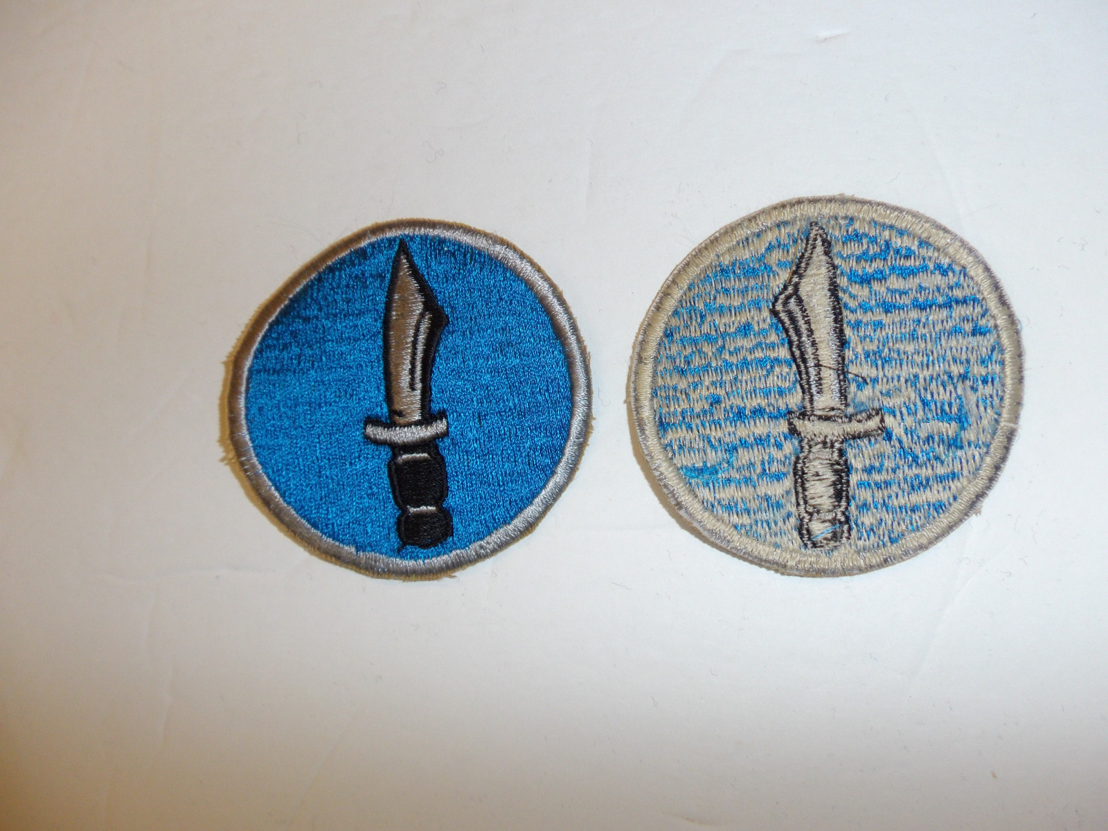 b2914 WW2 US Army Kiska Task Force FSSF First Special Service blue/gray ...