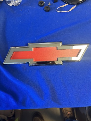 1955 1956 1957 1958 Show Chrome Chevy Cameo Truck New Bowtie Tailgate ...