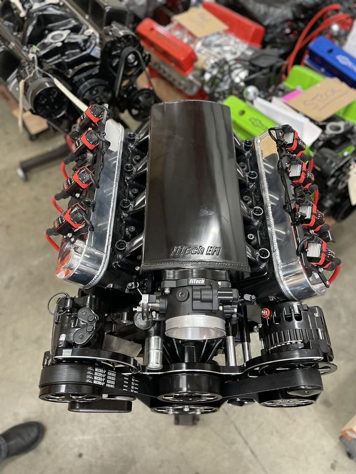 LS3 CHEVY 6.2LS 550-640 HP COMPLETE CRATE ENGINE PRO-BUILT CNC heads ...