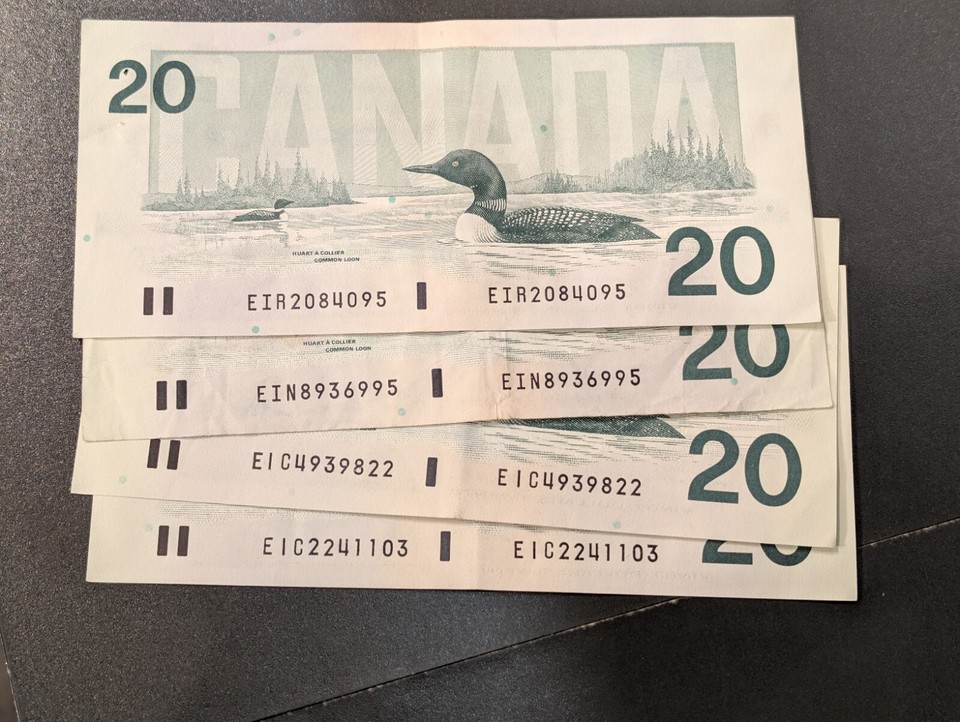 1991 BANK OF CANADA TWENTY 20 DOLLAR BANKNOTE RANDOM NICE BILL | eBay