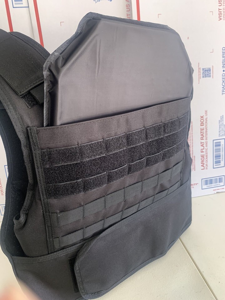 10x12 Bulletproof 3A ballistic lllA Made In USA Body Armor Insert ...