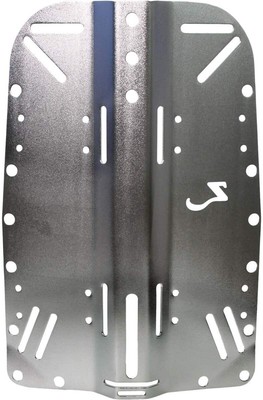 Zeagle Stainless Steel Backplate - BCD Technical Accessory (519-BP01S-Z ...