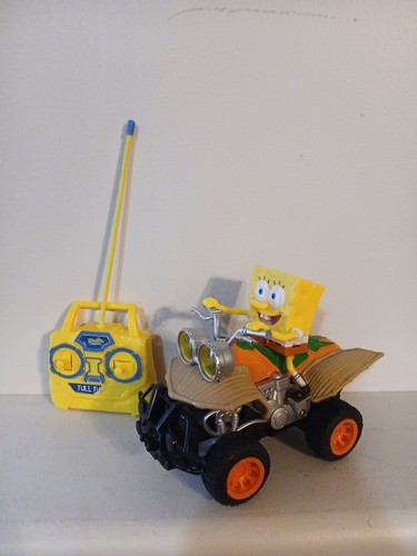 Spongebob SquarePants Remote Control Car ATV RC Toy - Tested & Working ...