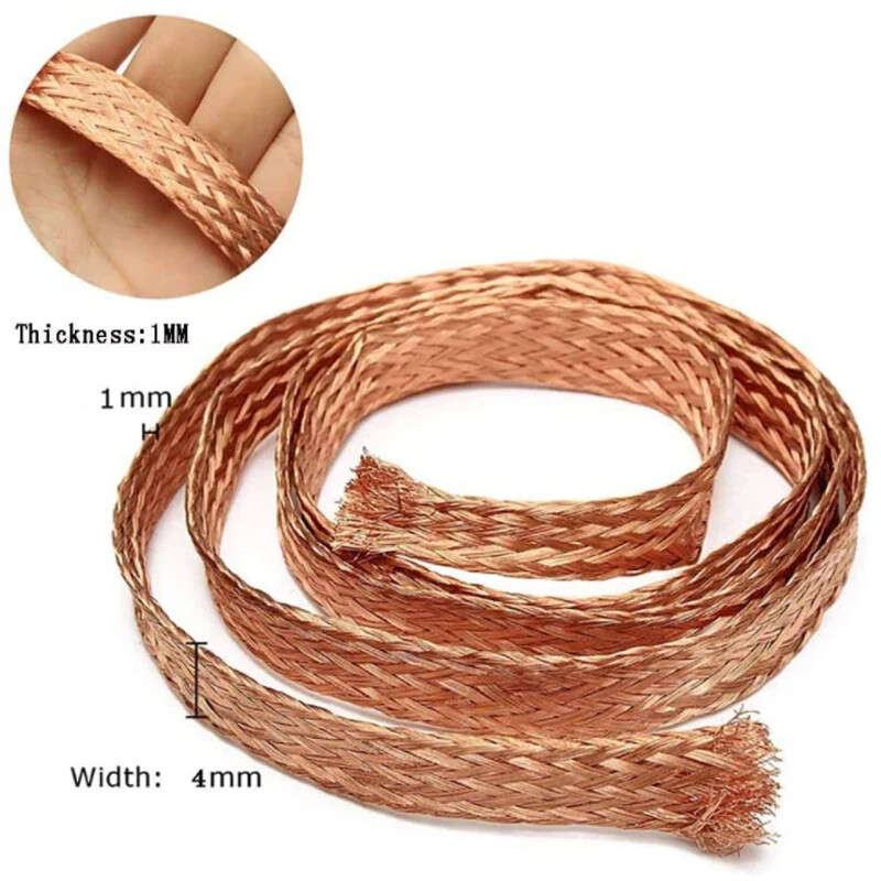 Coppers Braided Expandable Metal Sheath Shielded Signal Wire Cable ...