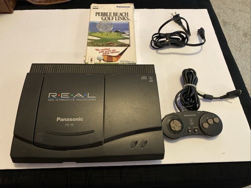 Panasonic 3DO REAL FZ-10 Console w/ Cords / Control Pad & Game (CLEAN ...