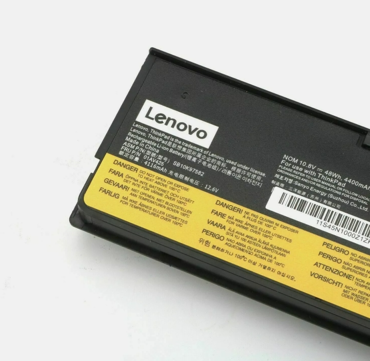 Original 01AV425 48WH Battery For Lenovo Thinkpad T470 T480 T570 ...