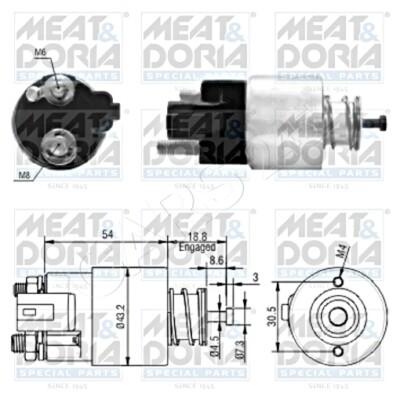 Starter Solenoid Switch For KIA HYUNDAI Carens III Mpv Sw Pro Soul ...