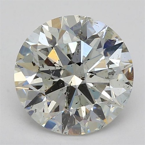 H Color SI2 Clarity Round 100% Natural Loose Diamond EX Cut GIA FL ...