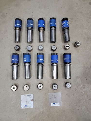 LOT WILSON TOOL STRIPPIT 10 punches and dies. (everything in pictures ...