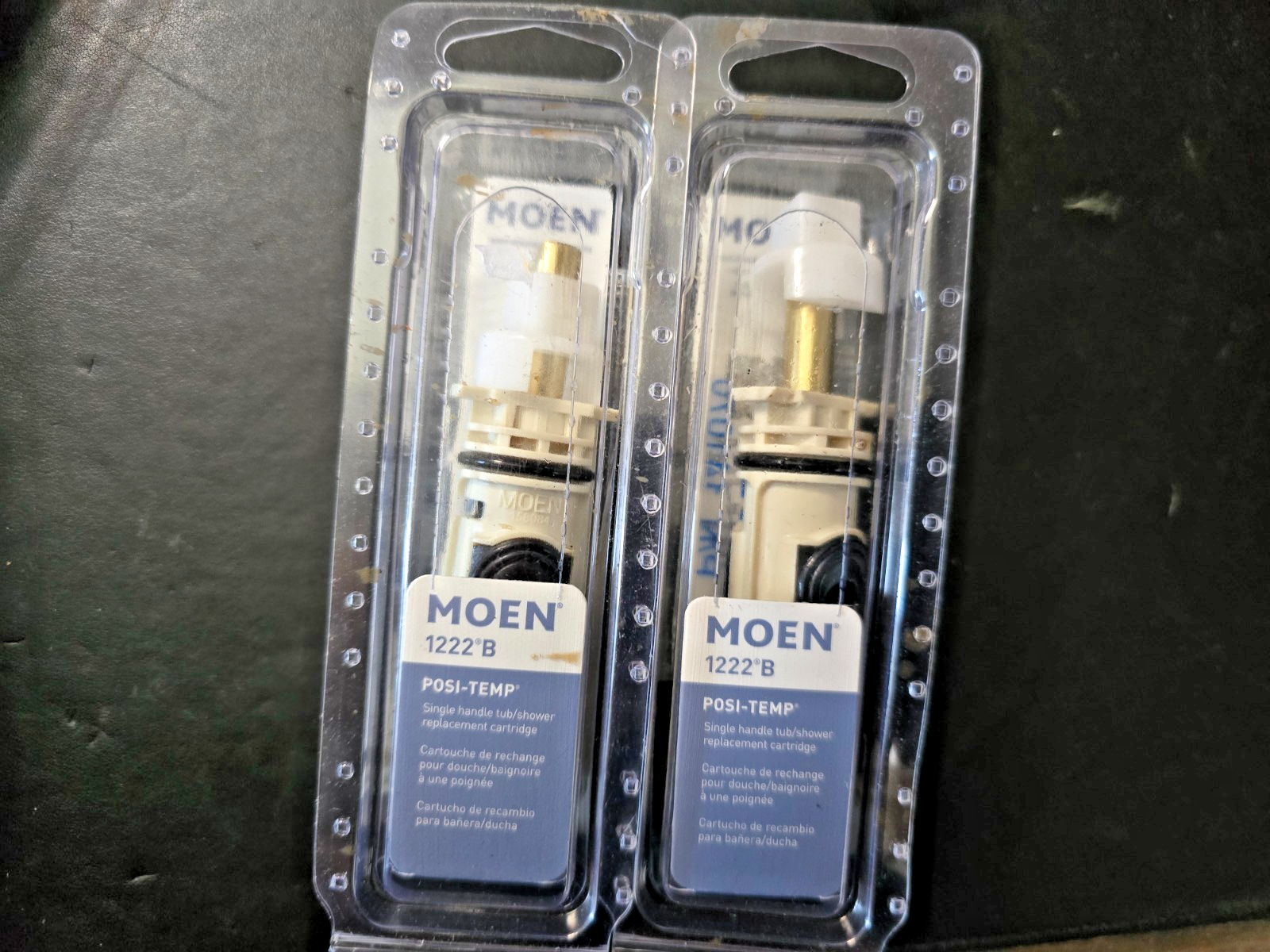 2 pk Genuine MOEN 1222/1222B Posi-Temp Shower Cartridge - SEALED ...