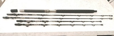 Travel Fishing Rod Set By Coastal Custom Classics. 4 Rod Heads & 1 Rod ...