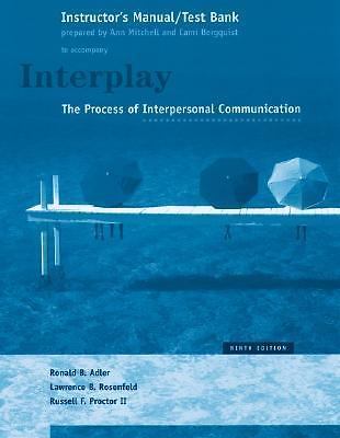 Interplay by Adler (2003, Trade Paperback) for sale online | eBay