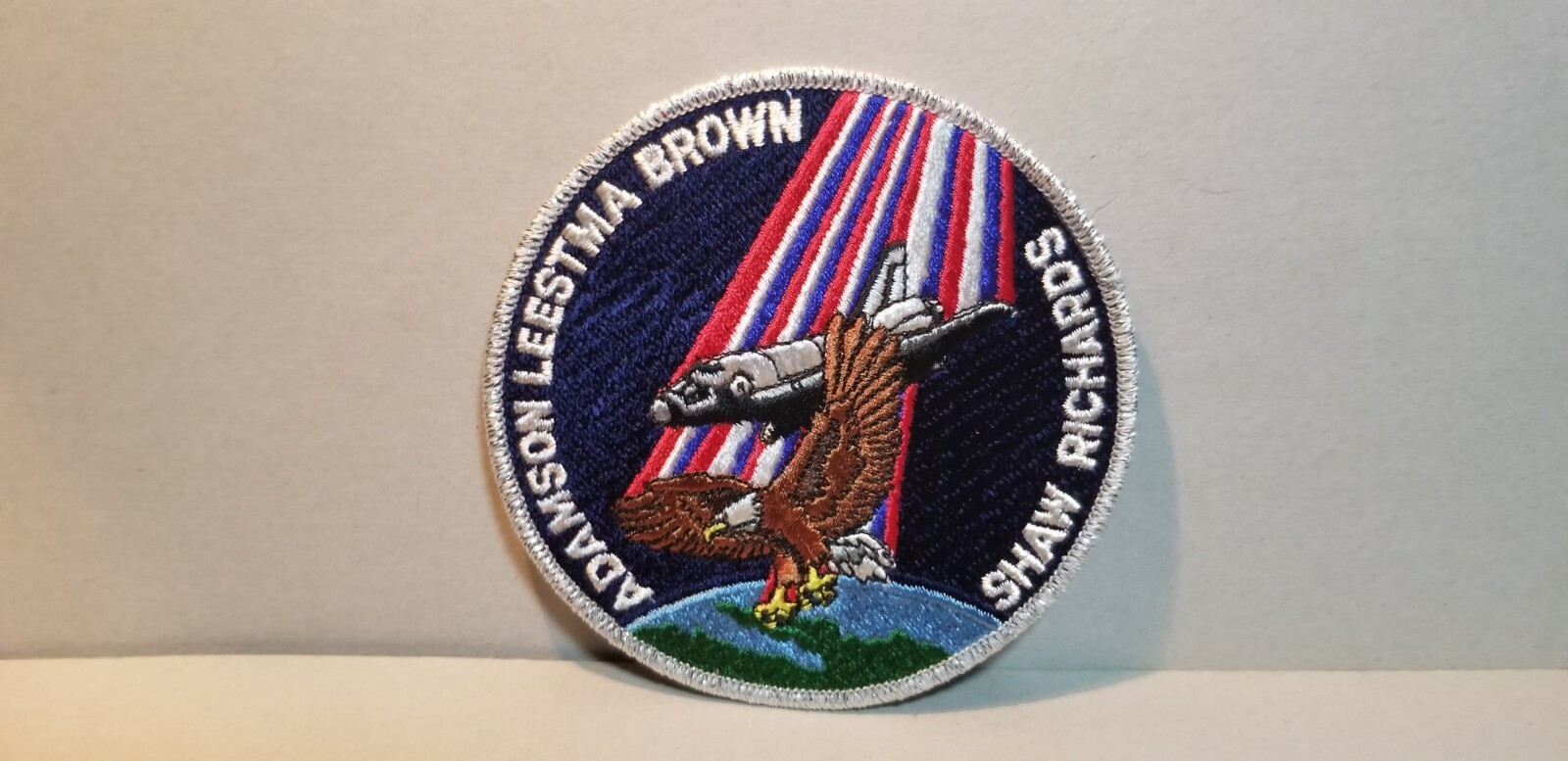 STS-28 SPACE SHUTTLE PATCH "SHAW-RICHARDS-ADAMSON-LEESTMA-BROWN" | eBay